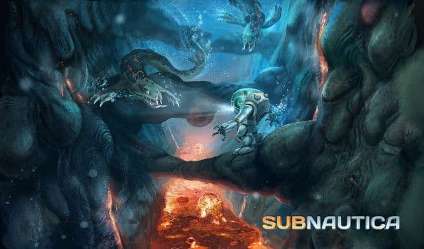 Unknown Worlds / Subnautica Concept Art: Lava Zone 2