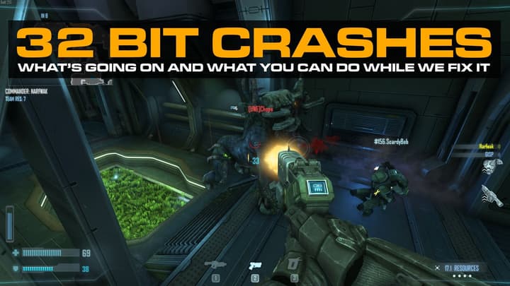 Unknown Worlds / 32-bit Crashes - What's Going On!?